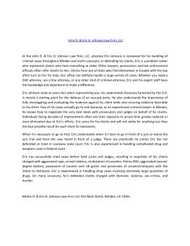 EricGJohnson - Eric G Johnson Law Firm Flip PDF | AnyFlip