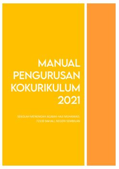 MANUAL PENGURUSAN KOKURIKULUM 2021 - g-40127581 | Membalik PDF Dalam talian | AnyFlip