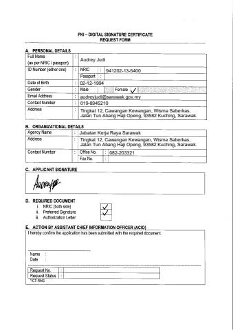 PKI FORM Audrey