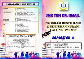 BUKU PROGRAM majlis restu ilmu sem 2 2019 (2) - masturahshukor ...