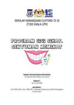 AJK DAN TENTATIF PROGRAM GIGI BERSIH SENYUMAN MEMIKAT - irdawaty_mb ...