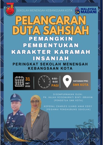 Buku Program Majlis Pelancaran Duta Pelajar - Leynee Razali Flip PDF ...