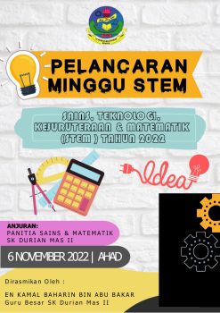 BUKU PROGRAM MINGGU STEM SK DURIAN MAS II 2022 - Syaema Mj Flip PDF | AnyFlip