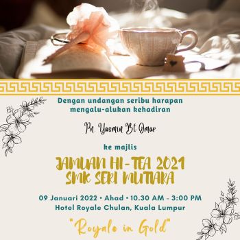 KAD JEMPUTAN KE MAJLIS JAMUAN HI TEA 2021 SMK SERI MUTIARA - najihah ...