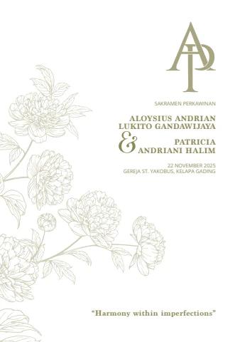 Wedding Ceremony Andrian and Patricia