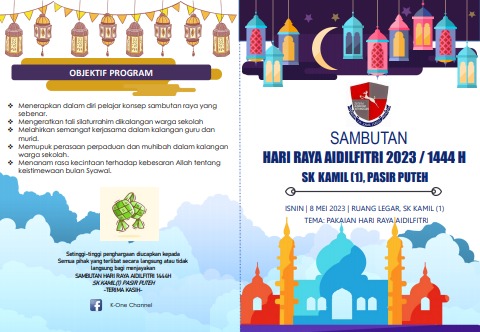Buku Program Hari Raya SK Kamil 1 2023 - Nik Haryani Flip PDF | AnyFlip
