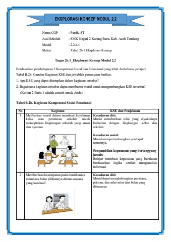 modul 2.2.a.4 Tabel 2.b.1. Eksplorasi Konsep - partik.prasatia Flip PDF | AnyFlip