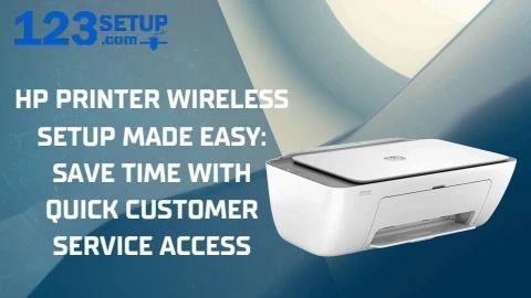HP Printer Wireless Setup Made Easy Save Time with Quick Customer ...