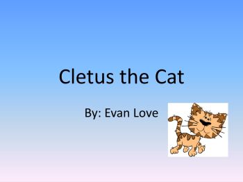 Cletus the Cat - EVAN LOVE Flip PDF | AnyFlip