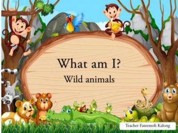 Wild Animals hint ใบ้คำสัตว์ป่า - bankuelong2015 Flip PDF | AnyFlip