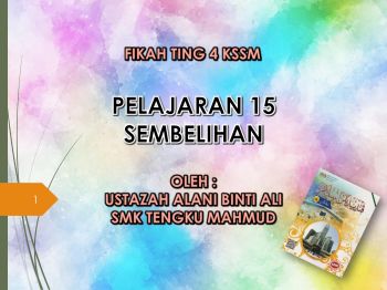IBADAT TG4 KSSM PEL 14 SEMBELIHAN - ALANI ALI | Membalik PDF Dalam talian | AnyFlip