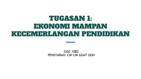 TUGASAN 1 GISC 1082 - BM40622 Nur Syairah Ayuni Binti Mohd Zamri Flip PDF | AnyFlip