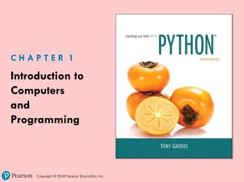 Gaddis Python 4e Chapter 01 - sariah.rajuli Flip PDF | AnyFlip