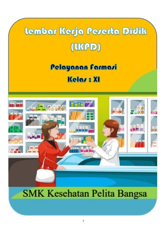 LKPD Pelayanan Resep - S.Ch Ari Widiastuti Flip PDF | AnyFlip