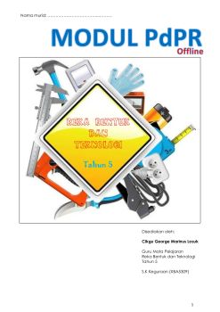 MODUL PDPR RBT TH 5 SESI 28 JULAI 2021.docx - georgemarinus1982 | Membalik PDF Dalam talian ...