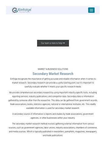 Advanced Market Research Company for Well-Informed Decisions Acquire ...