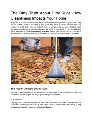 The Dirty Truth About Dirty Rugs_ How Cleanliness Impacts Your Home ...