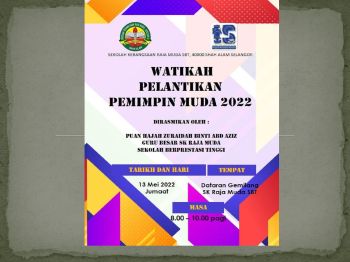 BUKU PROGRAM WATIKAH PELANTIKAN PEMIMPIN MUDA 2022 - alfifa82 Flip PDF | AnyFlip