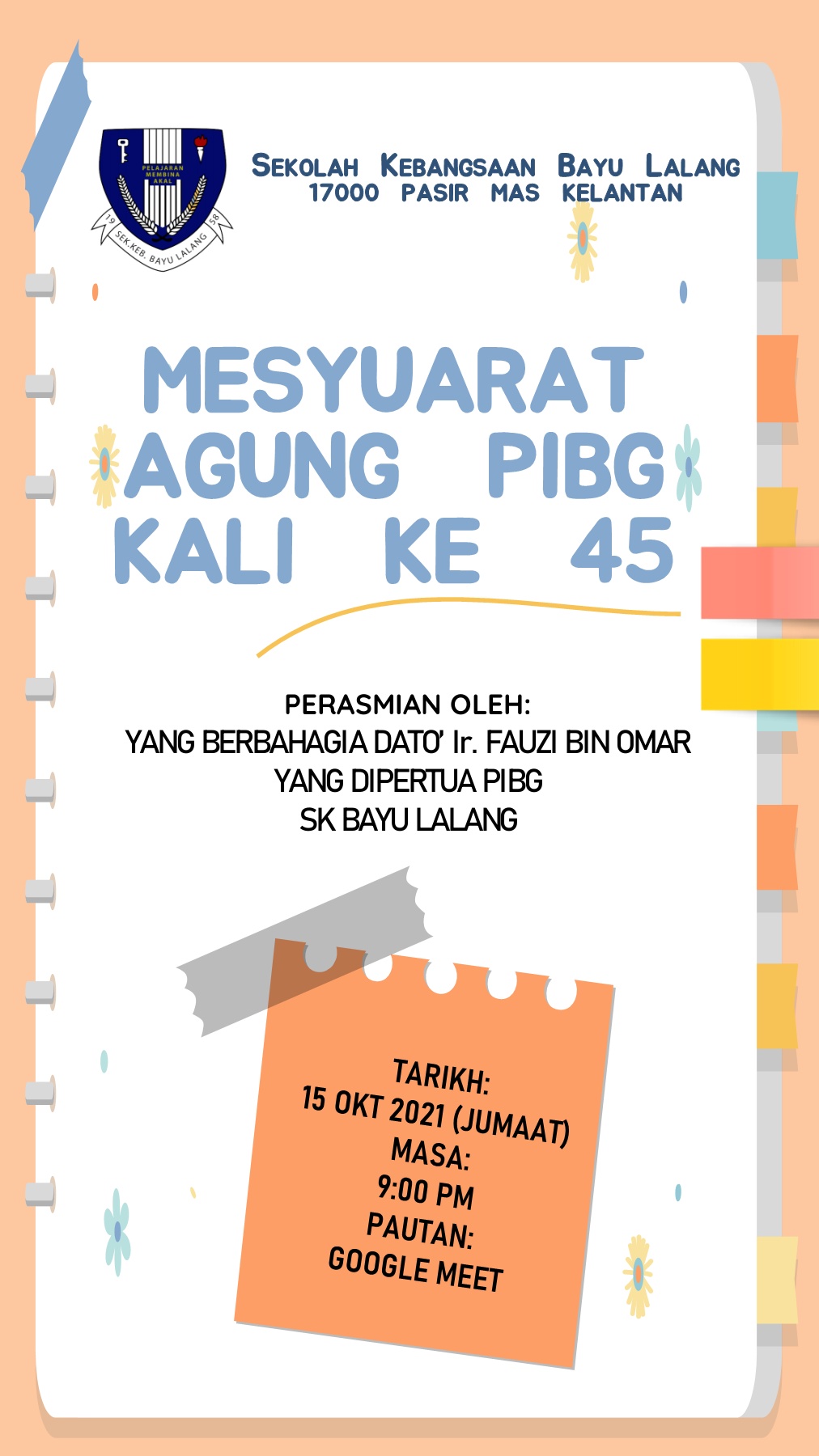 Pibg Kebangsaan Logo 20 PIBG Logo Ideas | Education Logo Design,