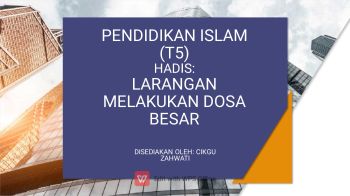 HADIS- LARANGAN MELAKUKAN DOSA BESAR - zahwatiseman81 | Membalik PDF ...