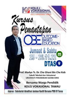 BUKU ATURCARA KURSUS OBE (2) - g-70270893 Flip PDF | AnyFlip