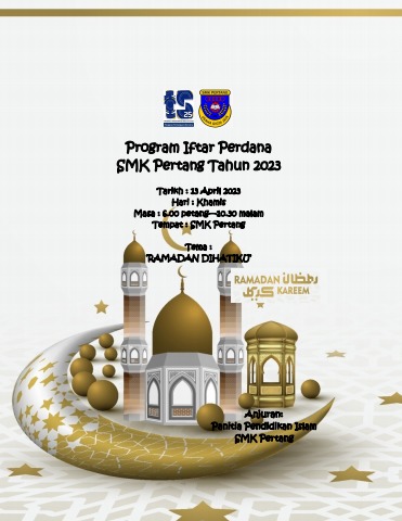 Program Iftar Perdana SMK Pertang Tahun 2023 - AZDAHLIA BINTI ZULKIFLI ...