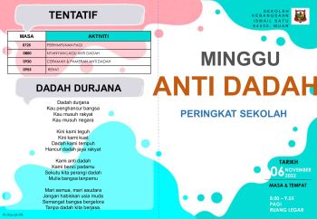 BUKU PROGRAM MINGGU ANTI DADAH 2022 - g-60029995 Flip PDF | AnyFlip