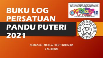 BUKU LOG PANDU PUTERI - aisyahnabilah1610 | Membalik PDF Dalam talian | AnyFlip