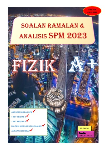 SOALAN RAMALAN FIZIK SPM 2023 - cikgu marzuqi Flip PDF | AnyFlip