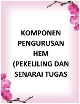 KOMPONEN PENGURUSAN HEM 2022-2023 - SMK Kuala Selangor Flip PDF | AnyFlip