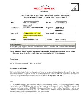DFN40253 PROBLEM BASED TASK_ (SELVAKUMARAN ) - skumaran244 Flip PDF | AnyFlip