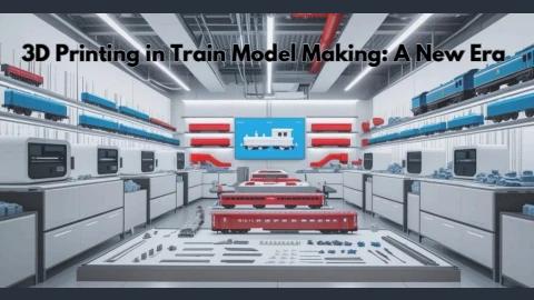 3D Printing in Train Model Making A New Era