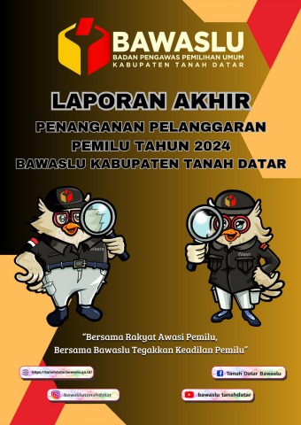 Laporan Akhir Penanganan Pelanggaran Tahun 2024 Kabupaten Tanah Datar - bawaslutd Flip PDF | AnyFlip