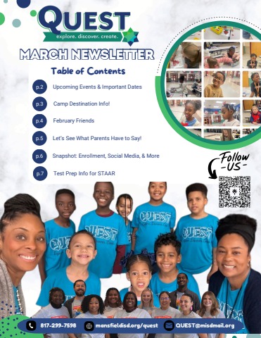 QUEST March Newsletter