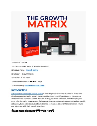 growth matrix - mittolpoll12 Flip PDF | AnyFlip