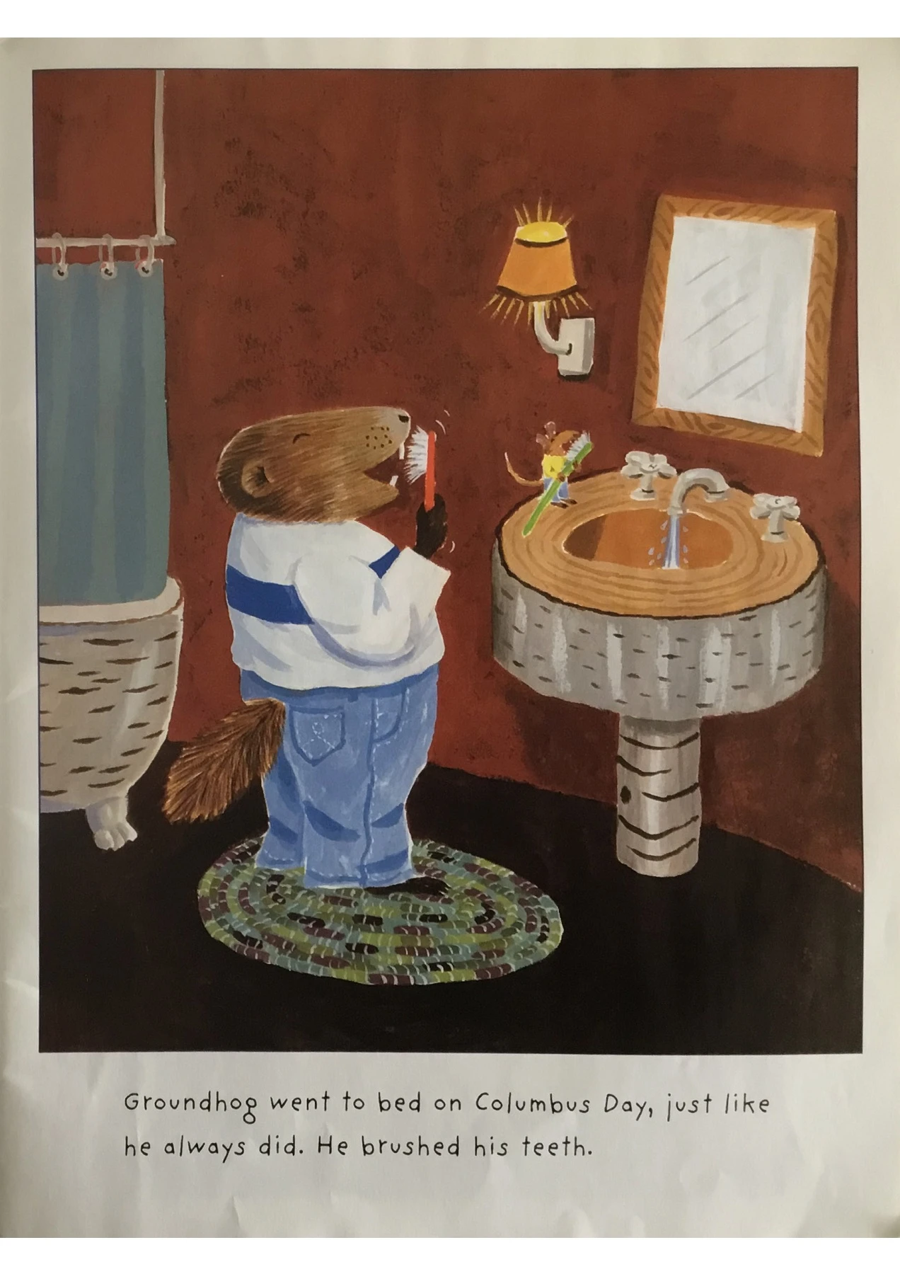 Go to Sleep Groundhog