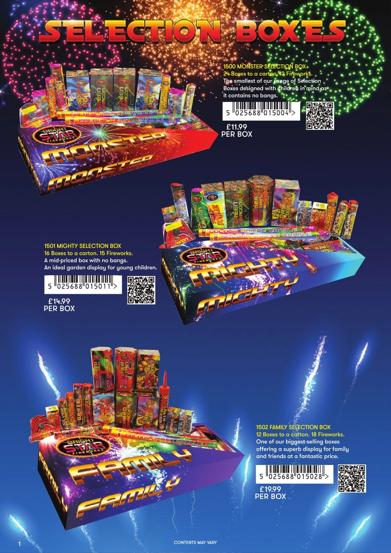 Bright Star Fireworks Catalogue 2018