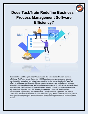 Does TaskTrain Redefine Business Process Management Software Efficiency - Task Train Flip PDF ...