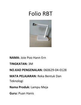 Folio RBT 2021 - poojoie | Membalik PDF Dalam talian | AnyFlip