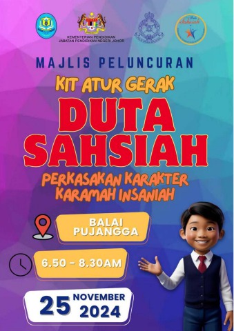 BUKU PROGRAM MAJLIS PELUNCURAN DUTA SAHSIAH 2024- PDF