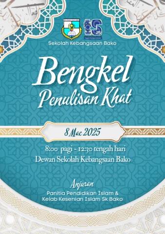 MPU 3321 TUGASAN 2 BUKU PROGRAM BENGKEL KHAT