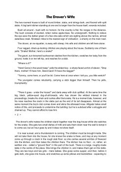 The Drover's Wife by Henry Lawson - hanunhanan88 Flip PDF | AnyFlip