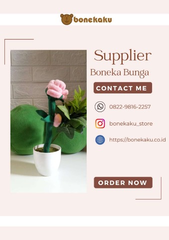 BERPENGALAMAN, 0822-9816-2257, SUPPLIER BONEKA BUNGA KREATIF HIAS ...