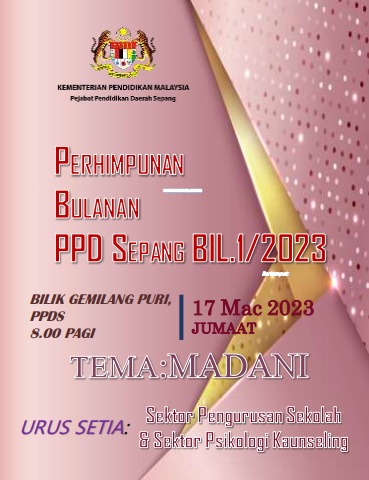 PERHIMPUNAN BULANAN PPD SEPANG BIL.12023 - peglatihan Flip PDF | AnyFlip