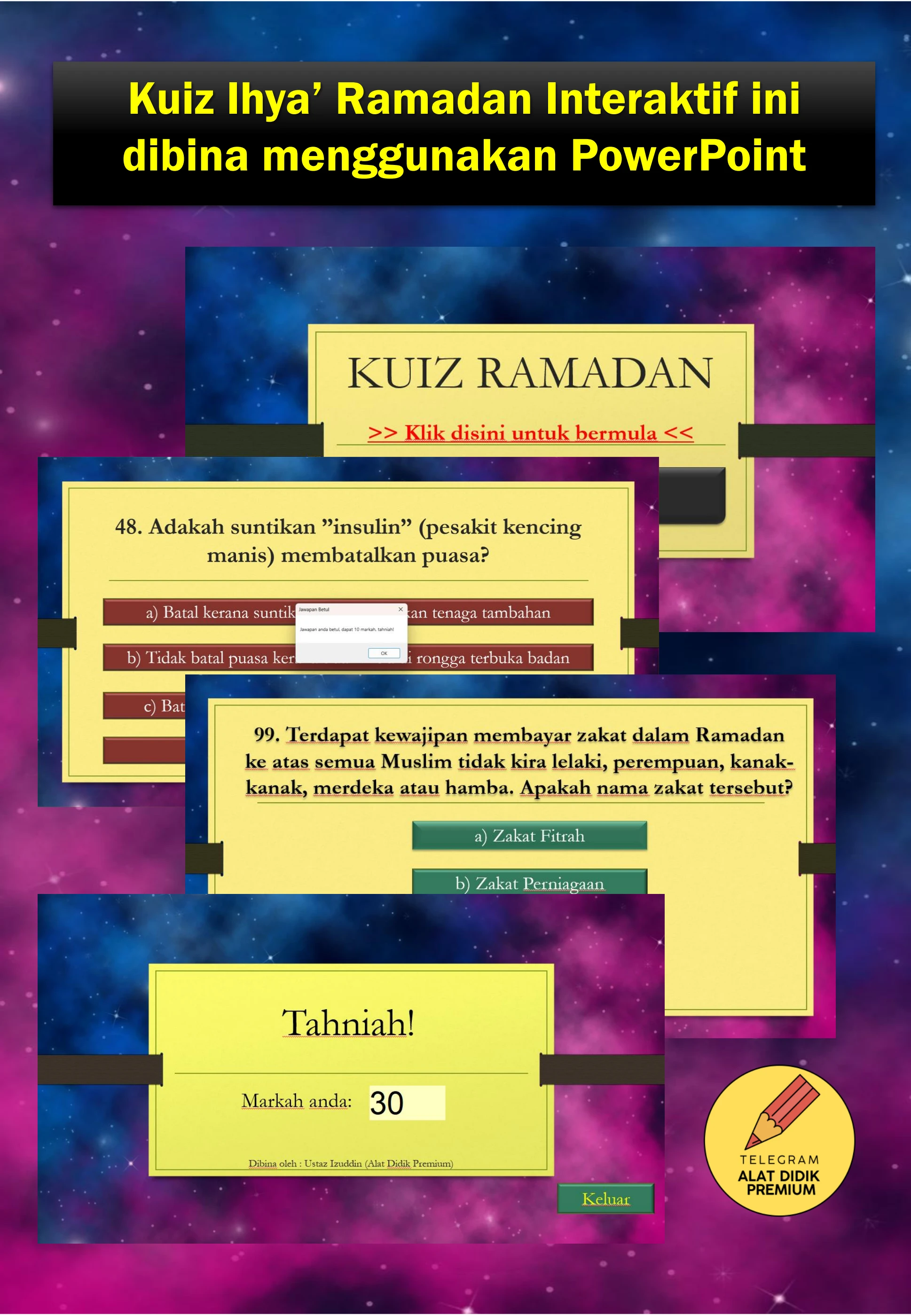 100 Soalan Kuiz Ramadan Interaktif Menarik Ramadhan