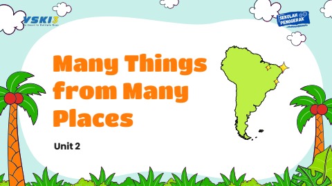 Many Things from Many Places 2