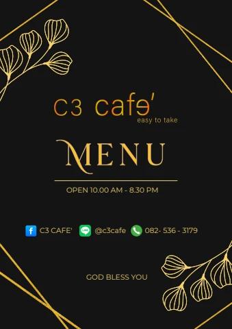 MENU C3 CAFE