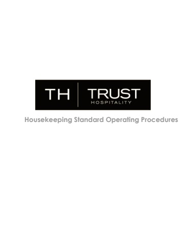 Hotel House Keeping Standard Operating Procedures Manual - Ethiopian ...