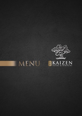 KAIZEN MENU - Menu Flip PDF | AnyFlip