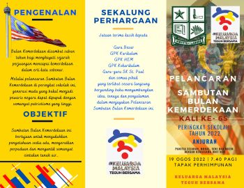 Buku Program Pelancaran Bulan Kemerdekaan 2022 - kshine2190 Flip PDF ...